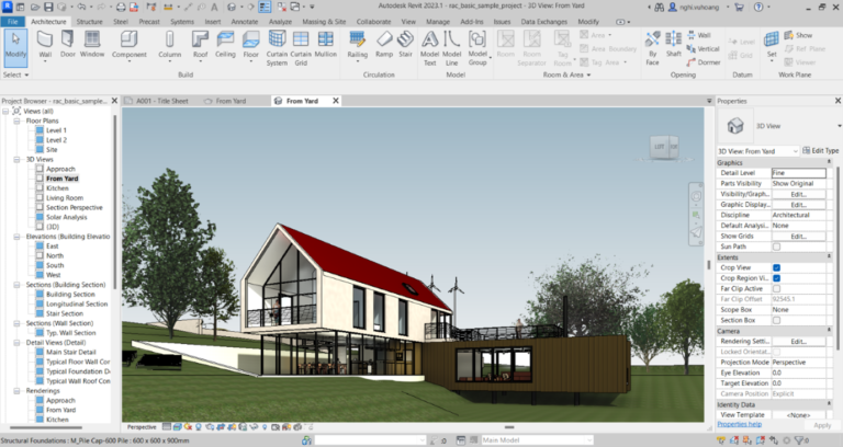 Tính năng và cập nhật của Autodesk Revit 2024